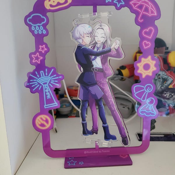 Yuma, Makoto, Shinigami, Halara, RAIN CODE Acrylic Charms Figure 7cmh ...