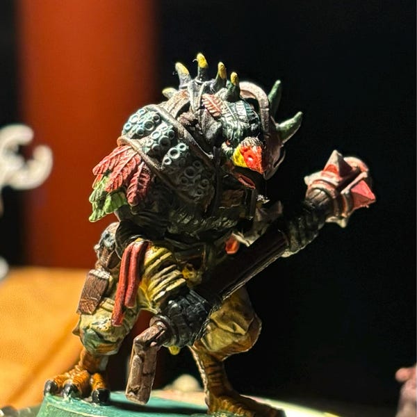 Turtle Cleric, by Goons Dnd, Dungeon and Dragon Mini, Tabletop ...