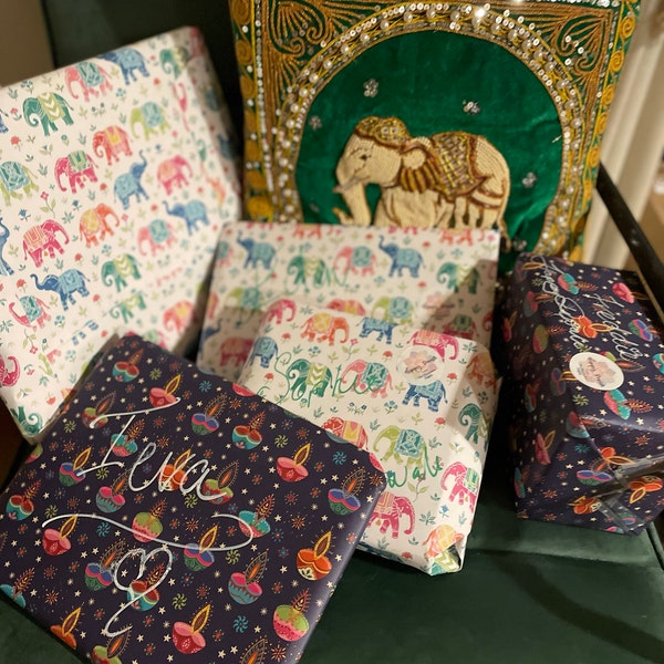 Gift Wrap - Luxurious Wrapping Paper 50x70 Cm All Occasions Wedding ...