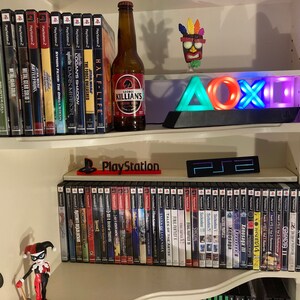 Sony Playstation 2 3D Fridge Magnet/shelf Display Retro Video Games PS2 ...