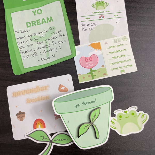 NCT Dream "yo Dream!" Sprout Enamel Pin - Etsy