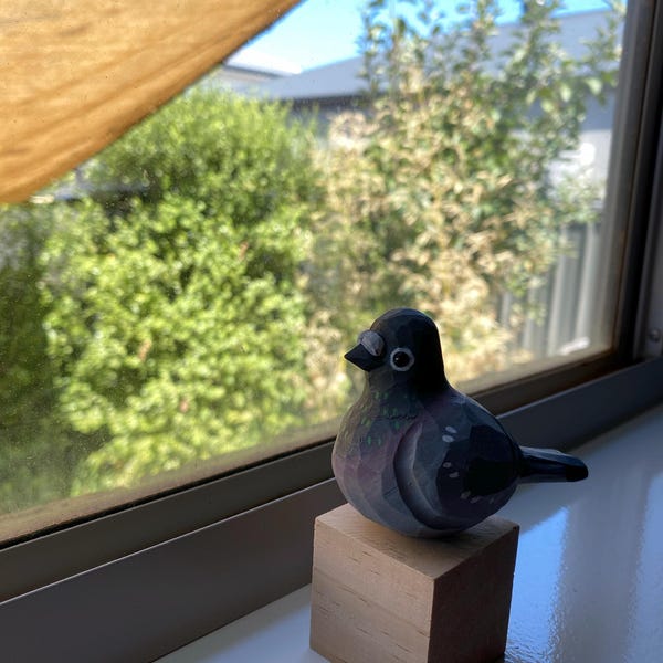 Cute Animated Alpaca Handmade Wooden Handcraft Animal Art Carving ...