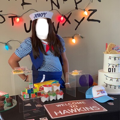 Hawkins Plastic Sign Stranger Things 00046 - Etsy