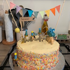 Hessian Cake Topper Hen Do Cake Bunting Custom Hen Do - Etsy