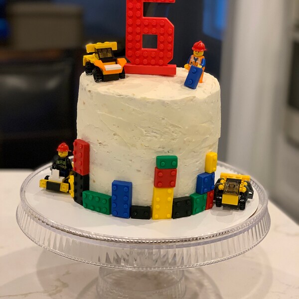 15 Fondant Building Bricks Toppers Made by Fancytop Cupcake - Etsy