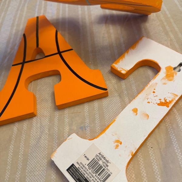 Sport Theme Letters, Wall Letters, Personalized Letters, Kids Decor ...