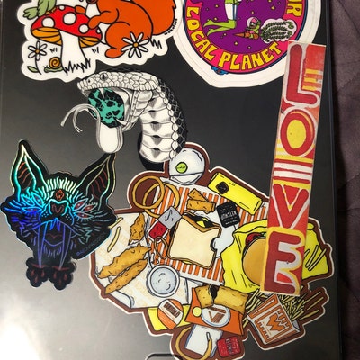 VINYL STICKER SET Original Whata Set or Holographic Whata - Etsy