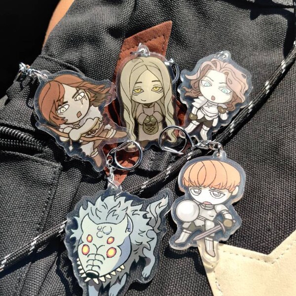 Fear & Hunger Charms - Single-sided Clear Acrylic - Etsy