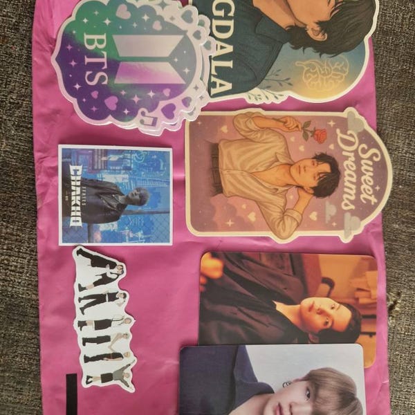 BTS Dynamite Stickers - Etsy