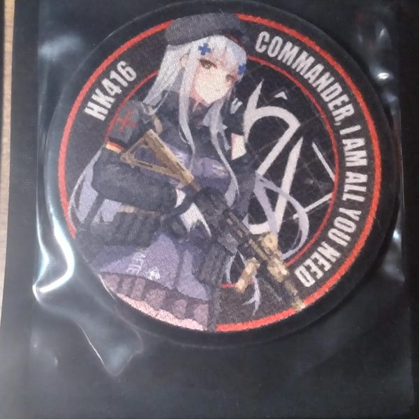 Girls' Frontline HK416 [by Shigure_s] L Military Morale Anime Patch L ...