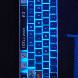 Eva Unit-00 Keycap Set, Cherry Profile, PBT, Cherry MX Stem, Dye-sub ...