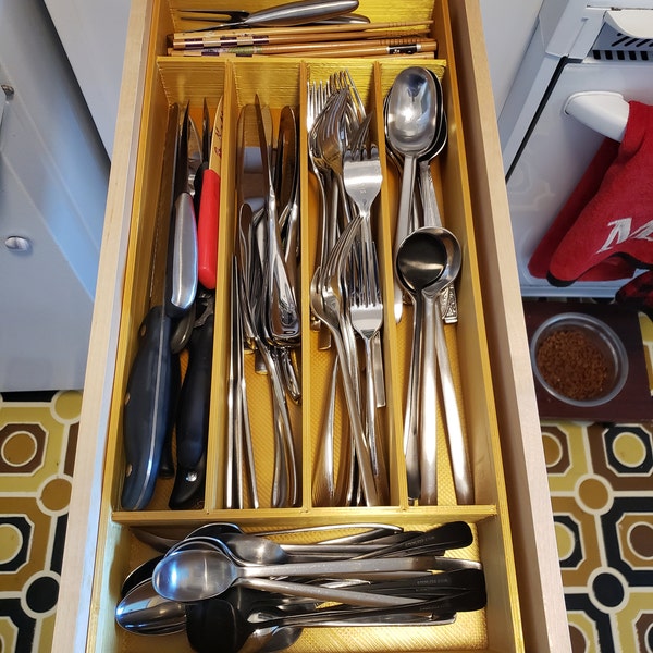 Custom Utensil Organizer, 100% Custom Made Drawer Inserts to Your Specs ...