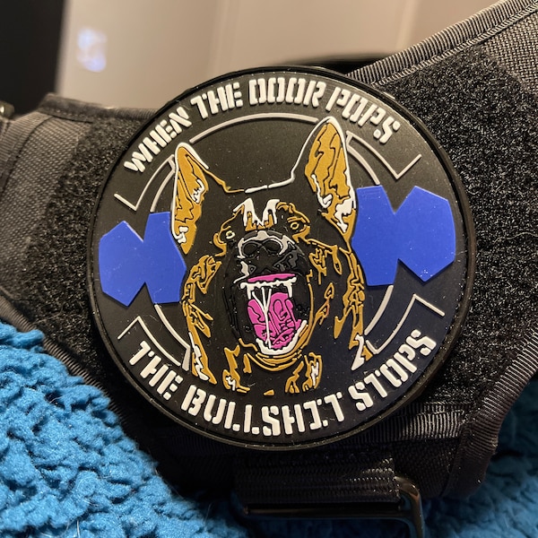 K9 Police Patch - Etsy