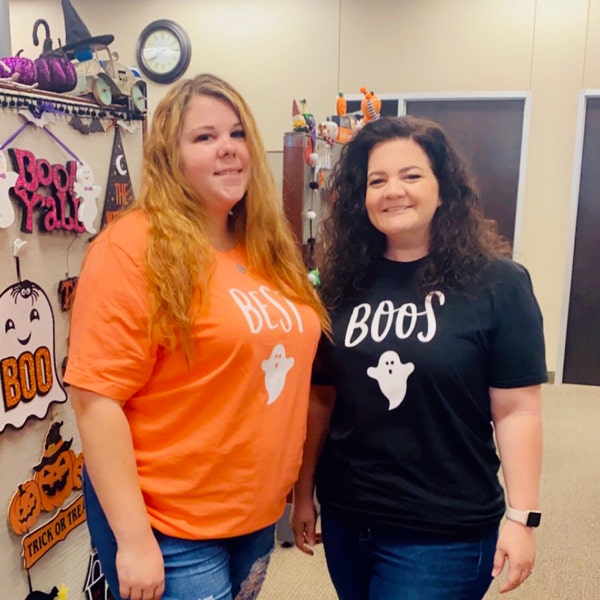 Best Boos, Best Friends Shirts, Ghost Halloween Shirts, Halloween ...