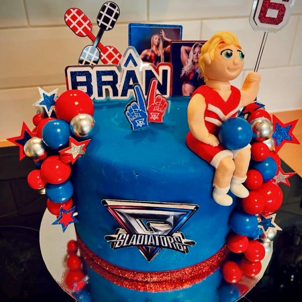 Gladiators Cake Topper Set. - Etsy UK