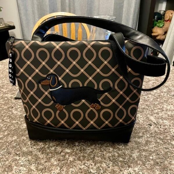 Italian Greyhound Purse, Whippet Purse Appliqued Greyhound/whippet ...