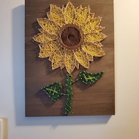 Daisy String Art Kit Adult DIY Kit Includes All Crafting Supplies ...