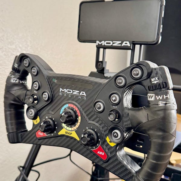 Thrustmaster Racing Wheel Wall Mount | Quick Release Wheel Holder | Sim ...