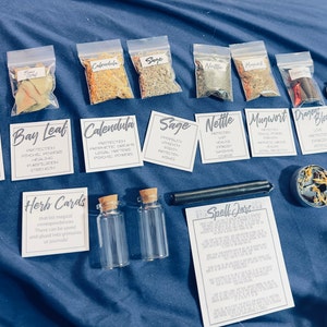 Spell Jar Kit for Healing - Etsy