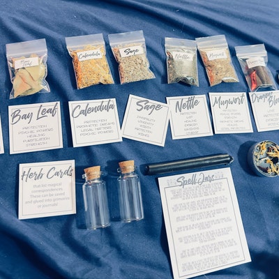 Spell Jar Kit for Healing - Etsy