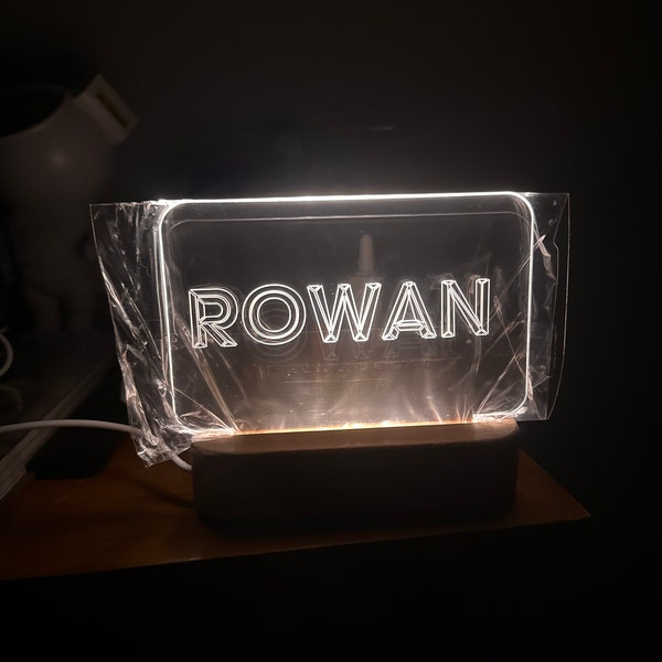 Custom Night Light for Christmas - Teenage Girl Gifts - Personalized ...