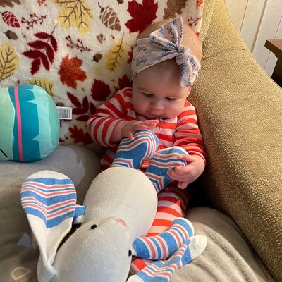 Plush Bunny From YOUR Baby's Hospital Receiving Blanket - Etsy