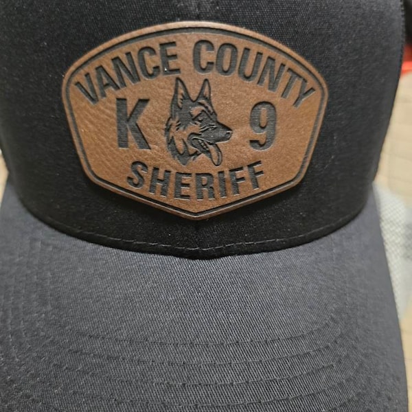 Custom K9 Police Dog Logo Emblem Personalized Canine Unit Badge ...