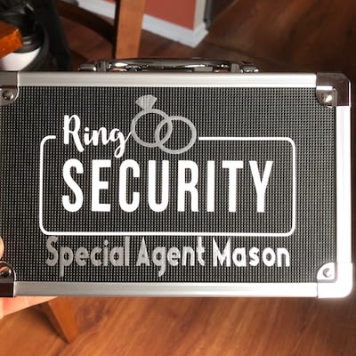 RING SECURITY Briefcase Only Ring Bearer Case Limited Time FREE ...