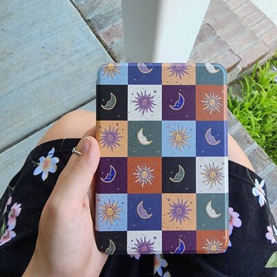 Green Black Cat Cute Kindle Case Custom for Paperwhite 1/2/3/4, Kindle ...