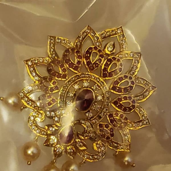 Nose Ring/ Nuth/ Mukuthi/ Mukku Pudaka/ Nose Stud/ Pressing Nose Ring ...