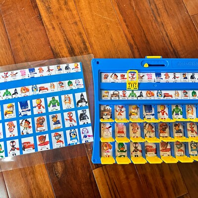 Custom Editable Guess Who Printable Guess Who Editable Guess Who ...