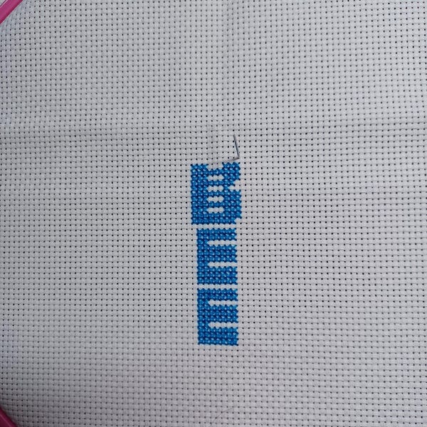 Wedding Modern Cross Stitch Pattern Personalized Counted Cross Stitch ...