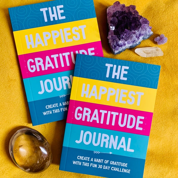 Gratitude Journal, Daily Gratitude, Happy Journal, Positive Inspiration ...