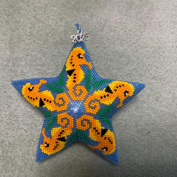 Holy Family 3D Peyote Star Pattern PDF Nativity Scene Beaded Star ...