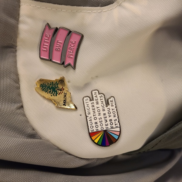 Equal Rights - LGBTQIA, BLM, Trans, Feminist, Pro Choice, Pin, Enamel ...