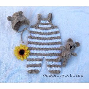 Crochet Pattern Baby Overalls Newborn to 24 Months - Etsy