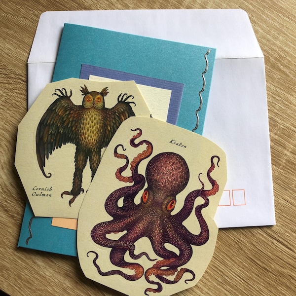 The Natural History of Cryptid Creatures - Picture Book - Etsy