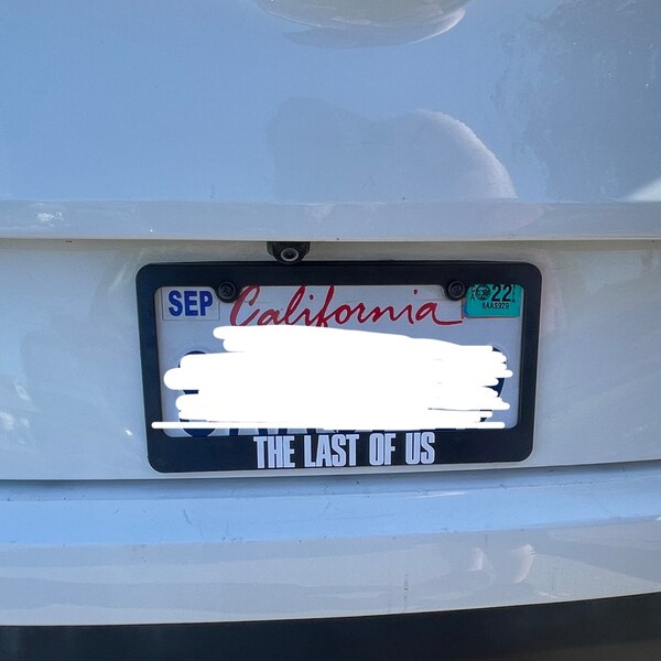 LARUSSO AUTO GROUP Cobra Kai Plastic License Plate Frame Holder Vinyl ...