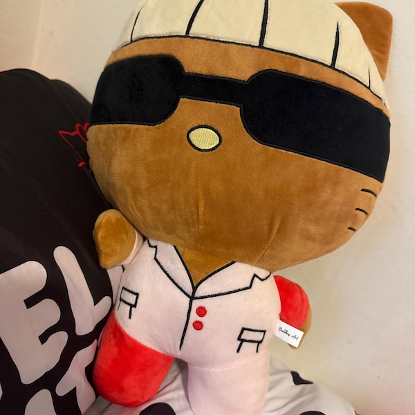 Playboi Carti Hello Kitty Plush, Playboicarti Merch, Rapper Plush - Etsy