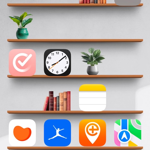 IPhone Bookshelf Wallpaper – Popular PNG – Bookshelf With Books and ...