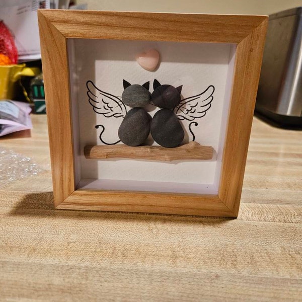 Pebble Art Couple, Personalised Gifts, Gift for Her, Dating Gift ...