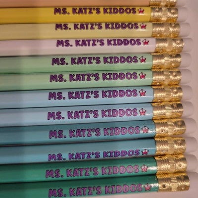 CUSTOM Pencils, Personalized Pencils, Name Pencil, Back to School, Gift ...