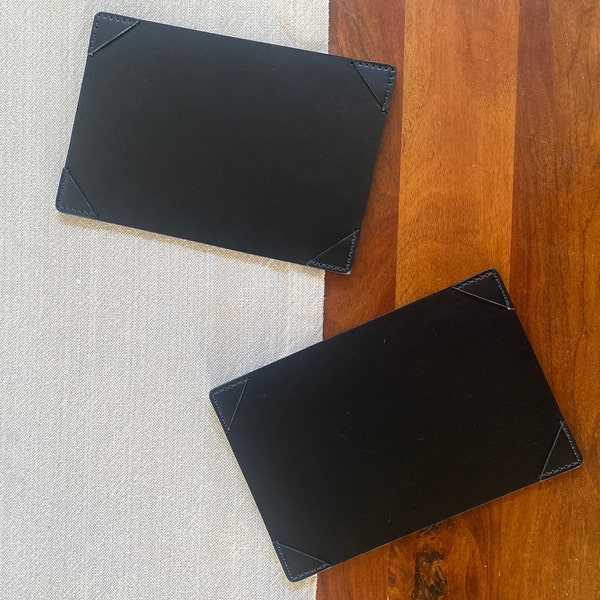 Leather Menu Holder, Restaurant Menu Cover, Custom Logo Menu Folder ...