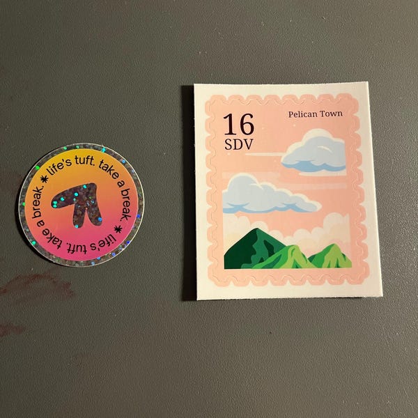 Stardew Valley Stamps Sticker Sheet - Etsy