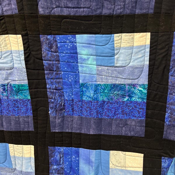 Tropical Stroll - Digital Pantograph | Floral Swirl Design for Longarm ...