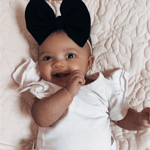 KC Chief Bows Kansas City Chiefs Clip or Nylon OR Custom NFL Team Bow ...