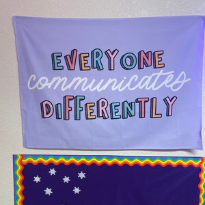 Speech Room Groovy Set of 9 Digital Prints Speech Room Poster Speech ...