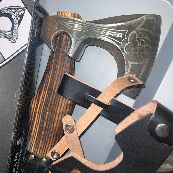 Set of 5 Beautiful Viking Axes Handmade, Viking Axe Set, Vikings Gifts ...