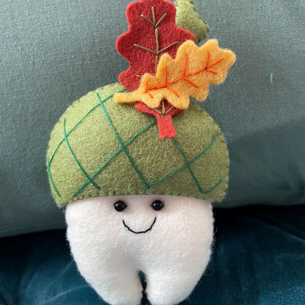 Felt Pattern Chestnut, Acorn and Mushroom, Pdf Felt Pattern Forest by ...