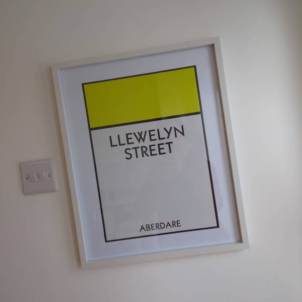 Custom Street Name Print, Monopoly Print, New Home Decor, Wall Art ...